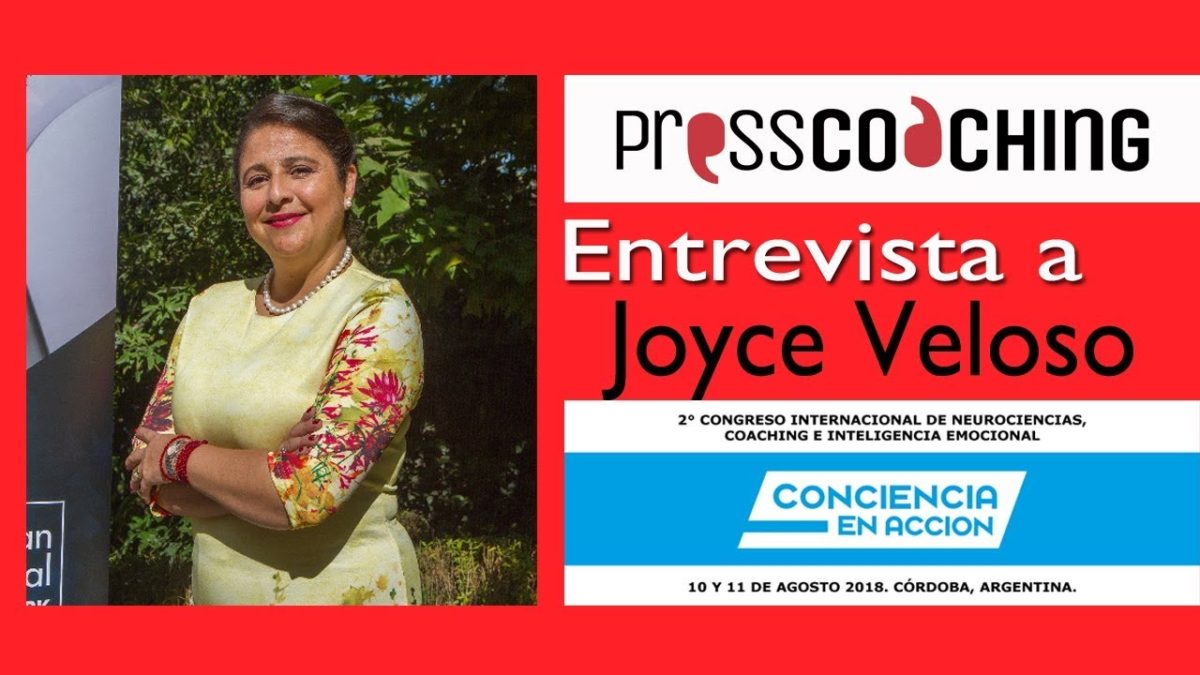 Joyce Veloso, oradora de Conciencia en Acción | PressCoaching